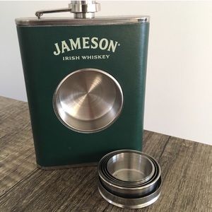 jameson | Other | Jameson Whisky Flask W Shot Glass | Poshmark